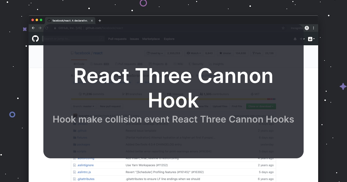 React Three Cannon Hook